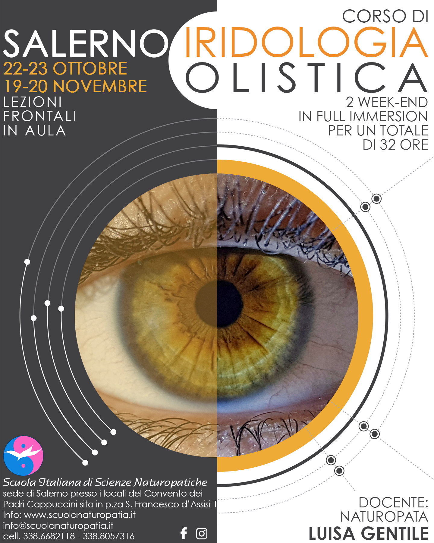 CORSO DI IRIDOLOGIA OLISTICA - Scuola di Naturopatia